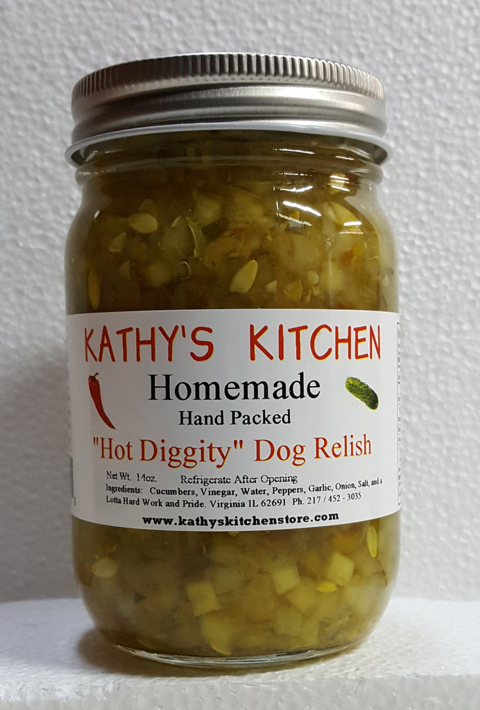Hot Diggity Dog Relish – Kathy's Kitchen Store