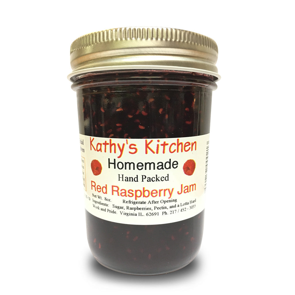 Red Raspberry Jam – Kathy's Kitchen Store