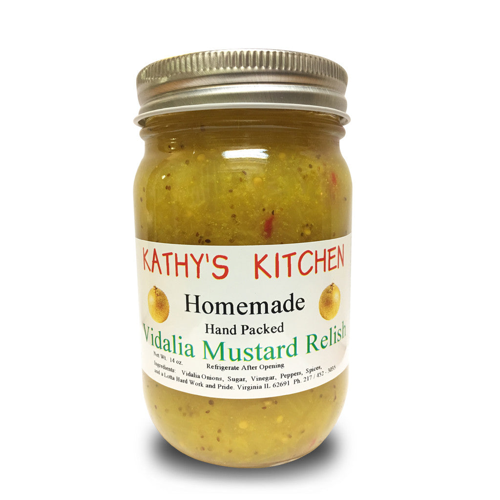 Vidalia Mustard Relish – Kathy's Kitchen Store